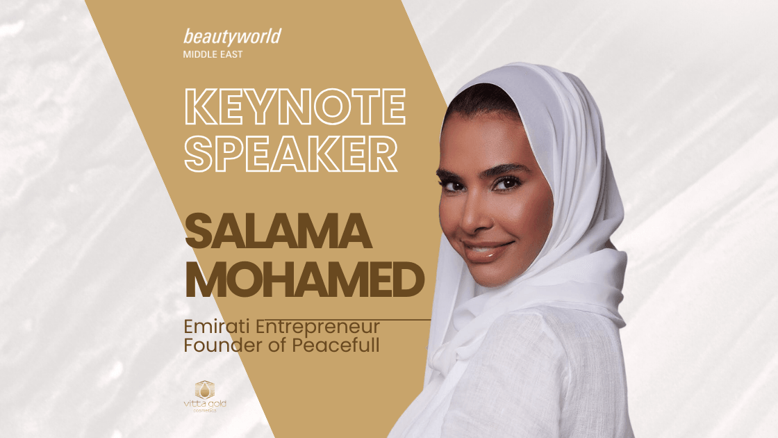 Salama Mohamed's Inspiring Journey - BWME 2023 – Vitta Gold Cosmetics
