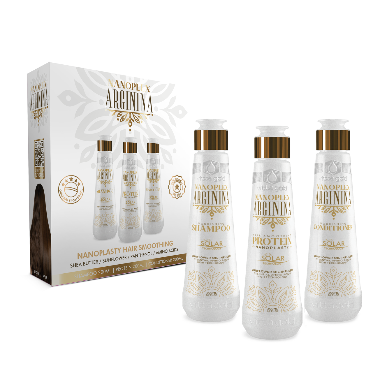 Nanoplex Solar™ Hair Straightening Nanoplastia