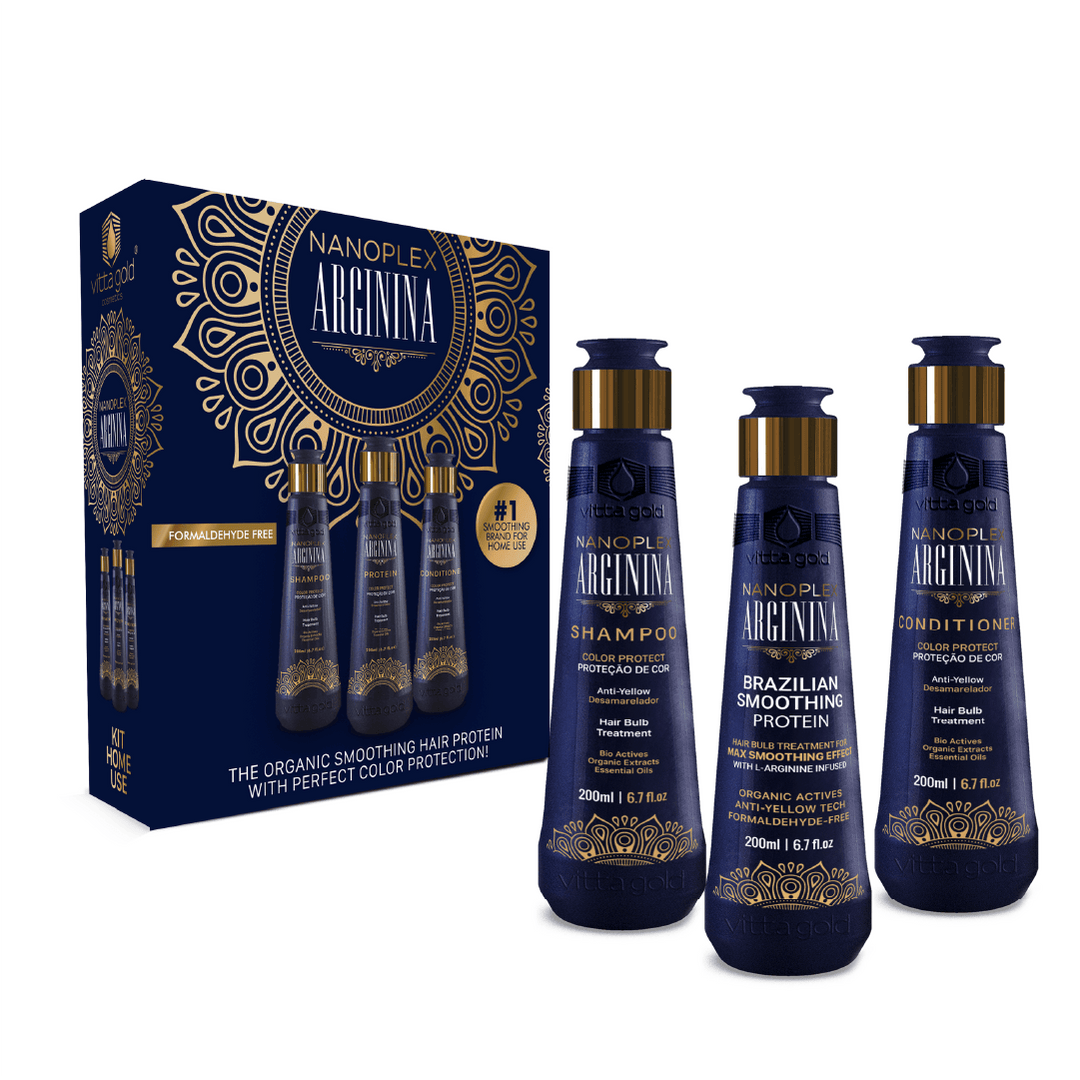 Nanoplex Arginina™ Hair Straightening Keratin Protein - Intro Set